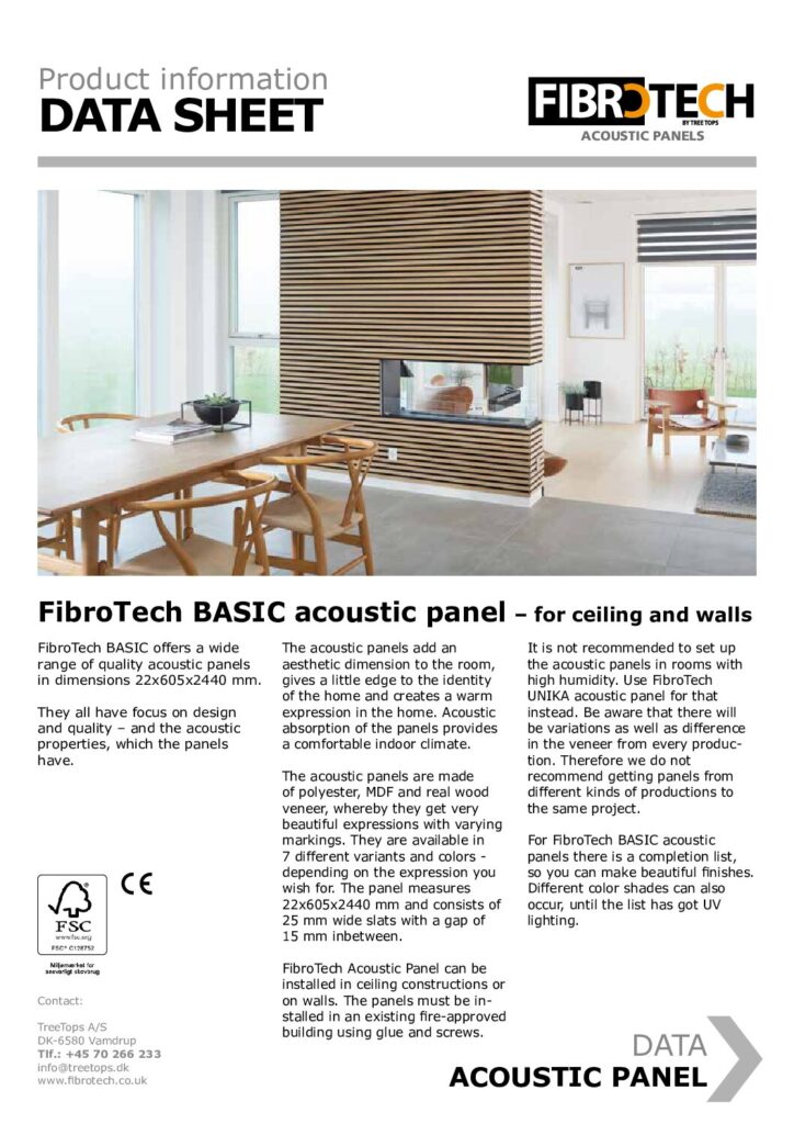 Find og læs alle datablade til vores produkter her - Fibrotech